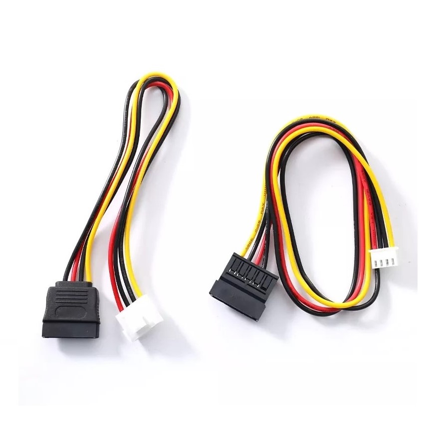 15-Pin SATA Male to 4-Pin Floppy FDD Female Power Cable – Gadgetize KE